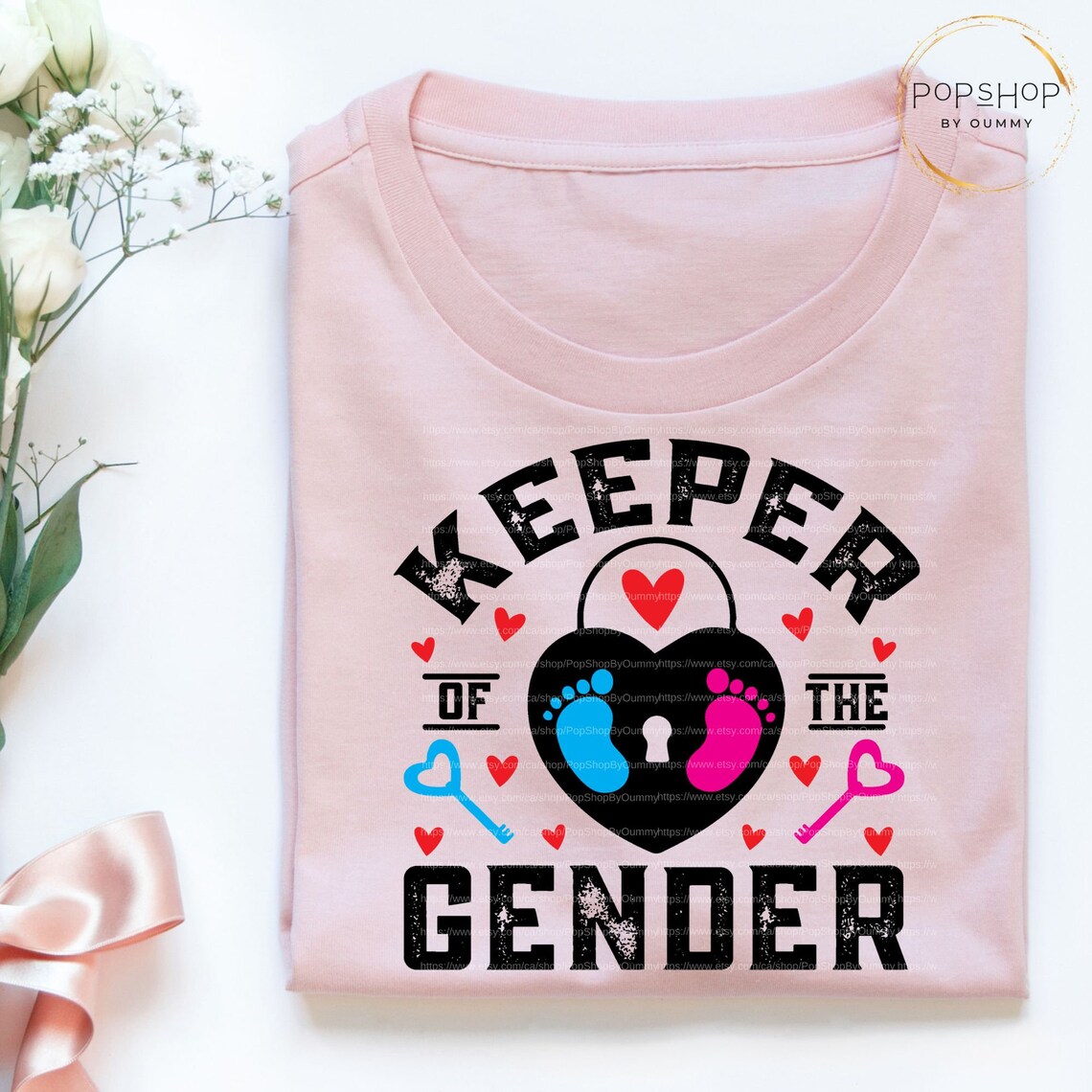 Keeper of the Gender SVG Gender Reveal Svg Baby Shower Svg - Etsy