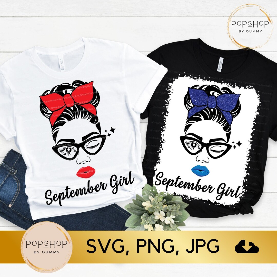 September Girl Birthday SVG, Birthday Girls Svg, Birthday Queen Svg ...