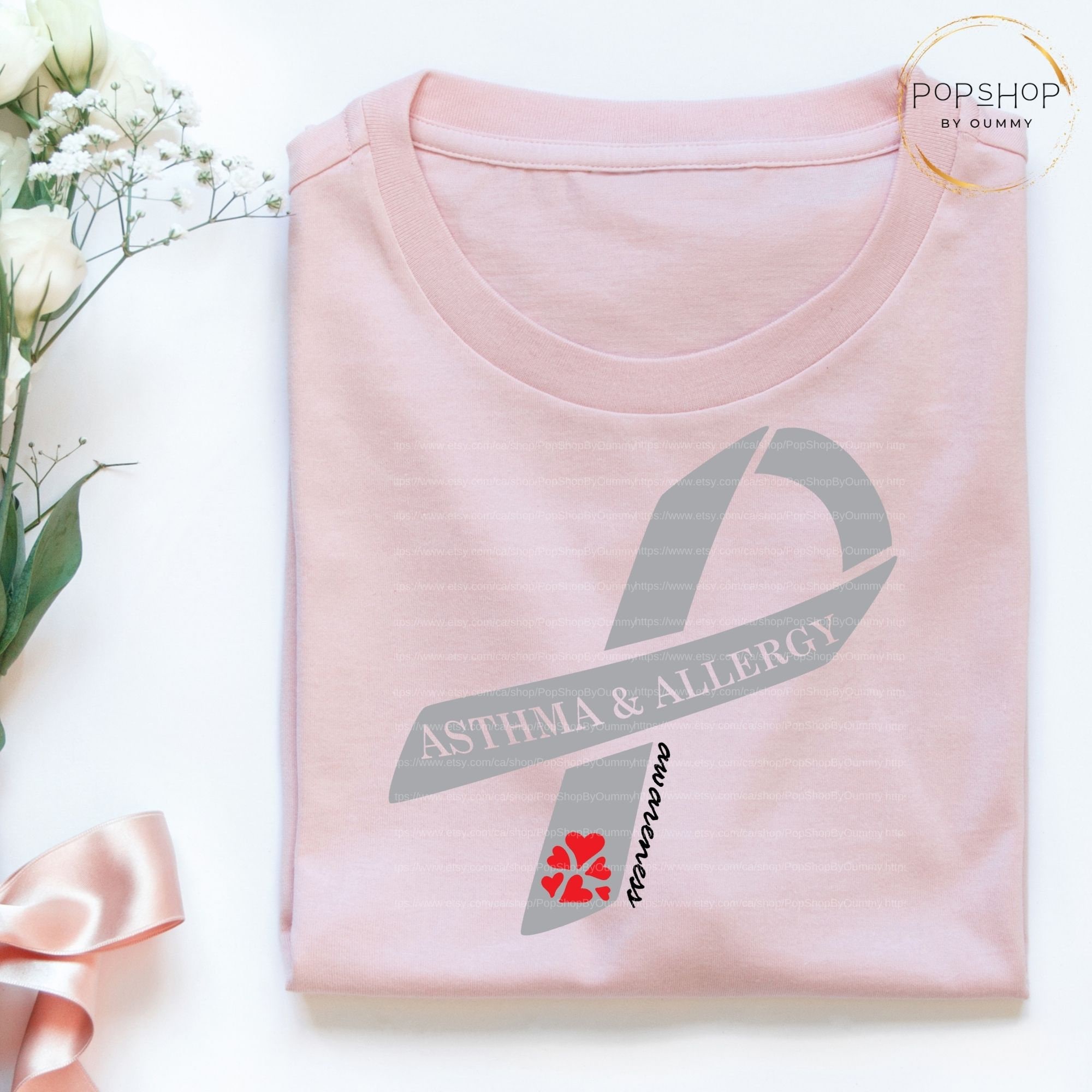 Asthma Day SVG Asthma Gray Ribbon Svg Ribbons Awareness Svg - Etsy