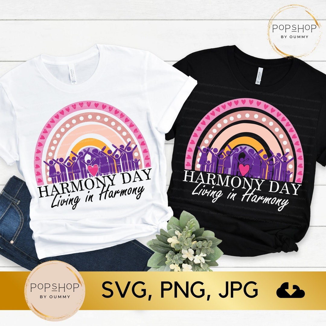 Harmony Day Rainbow SVG: Australian Celebration Design (digital ...