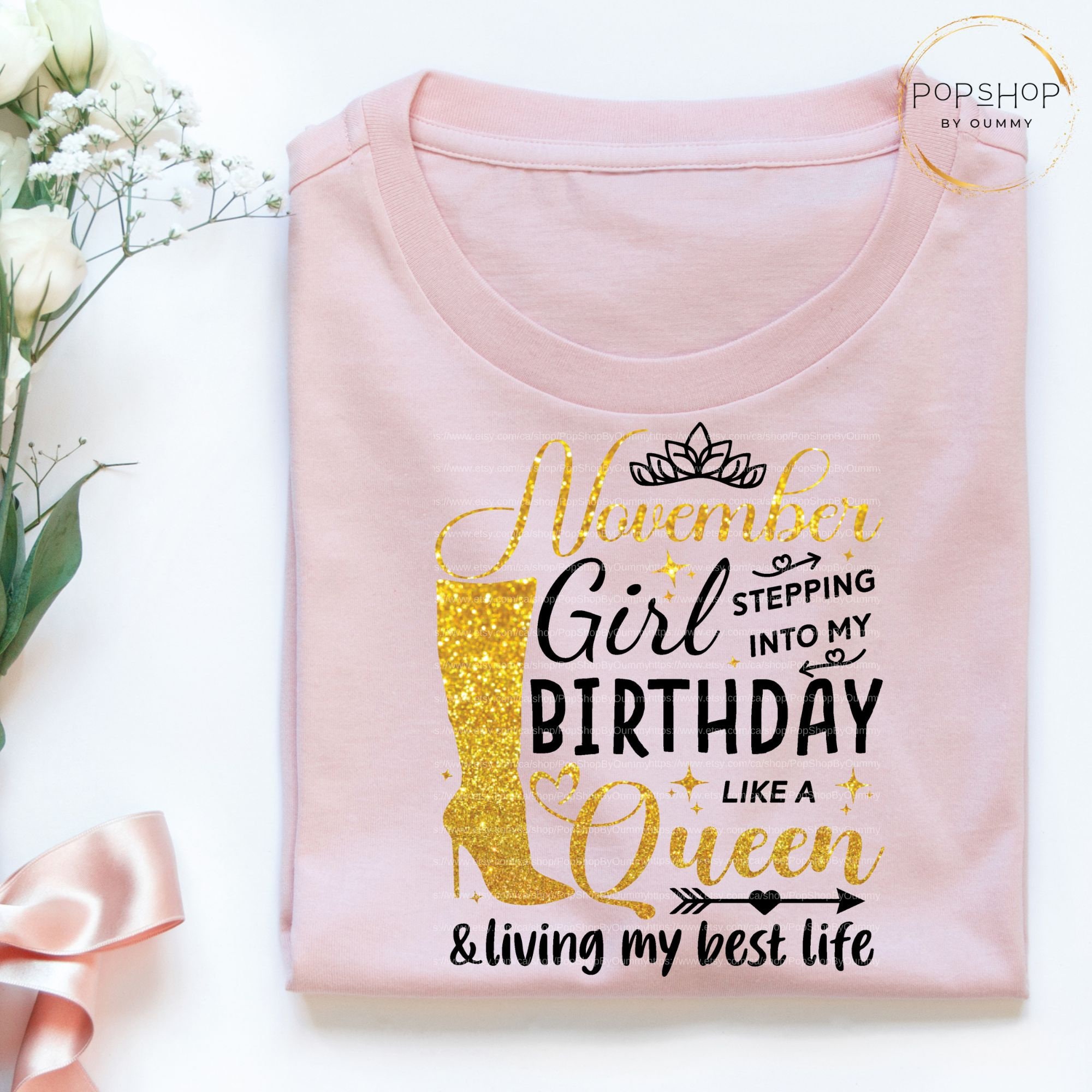 November Birthday Queen SVG, PNG, JPG (digital Download) - Etsy