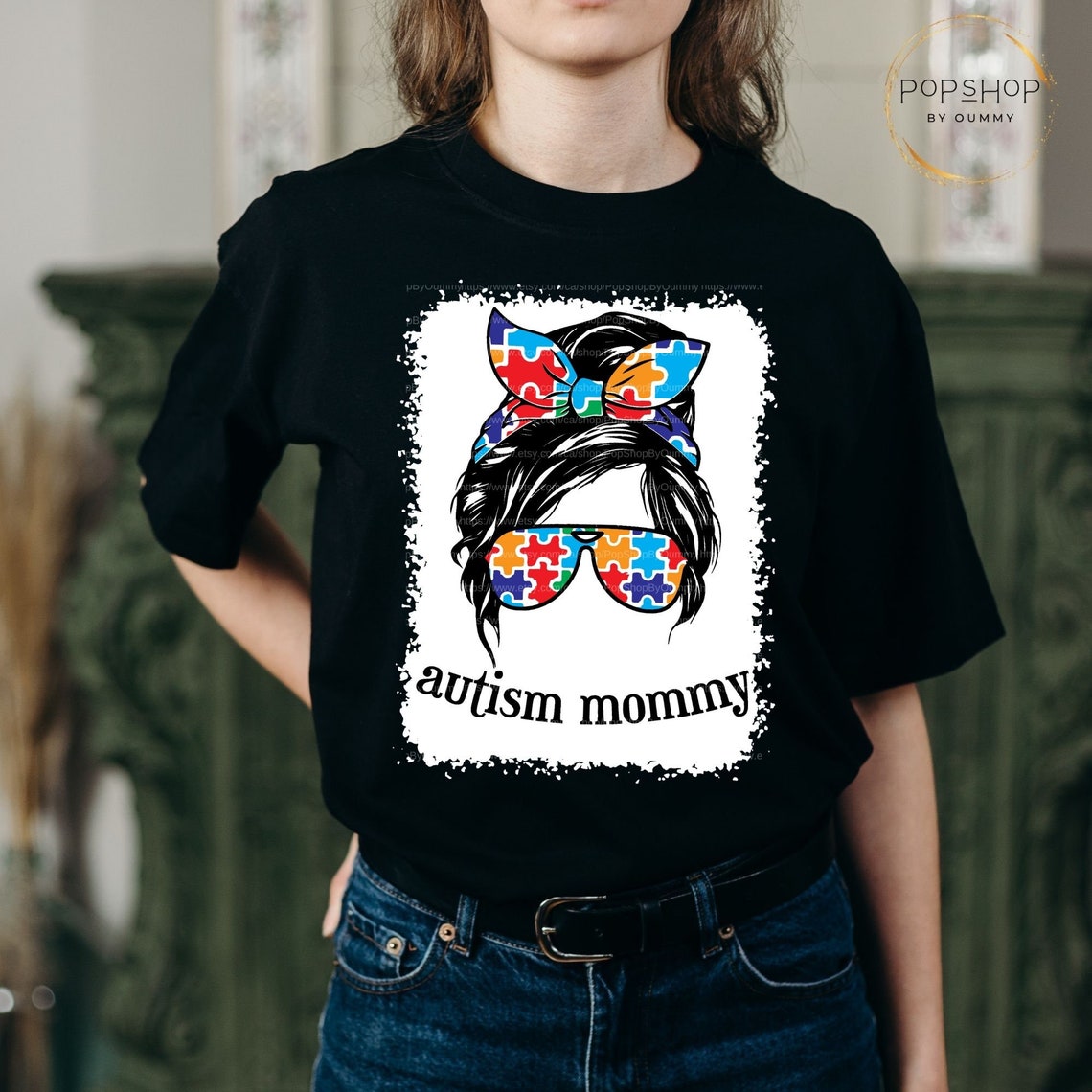 Autism Mommy SVG Autism Awareness Svg Autistic Support Svg - Etsy