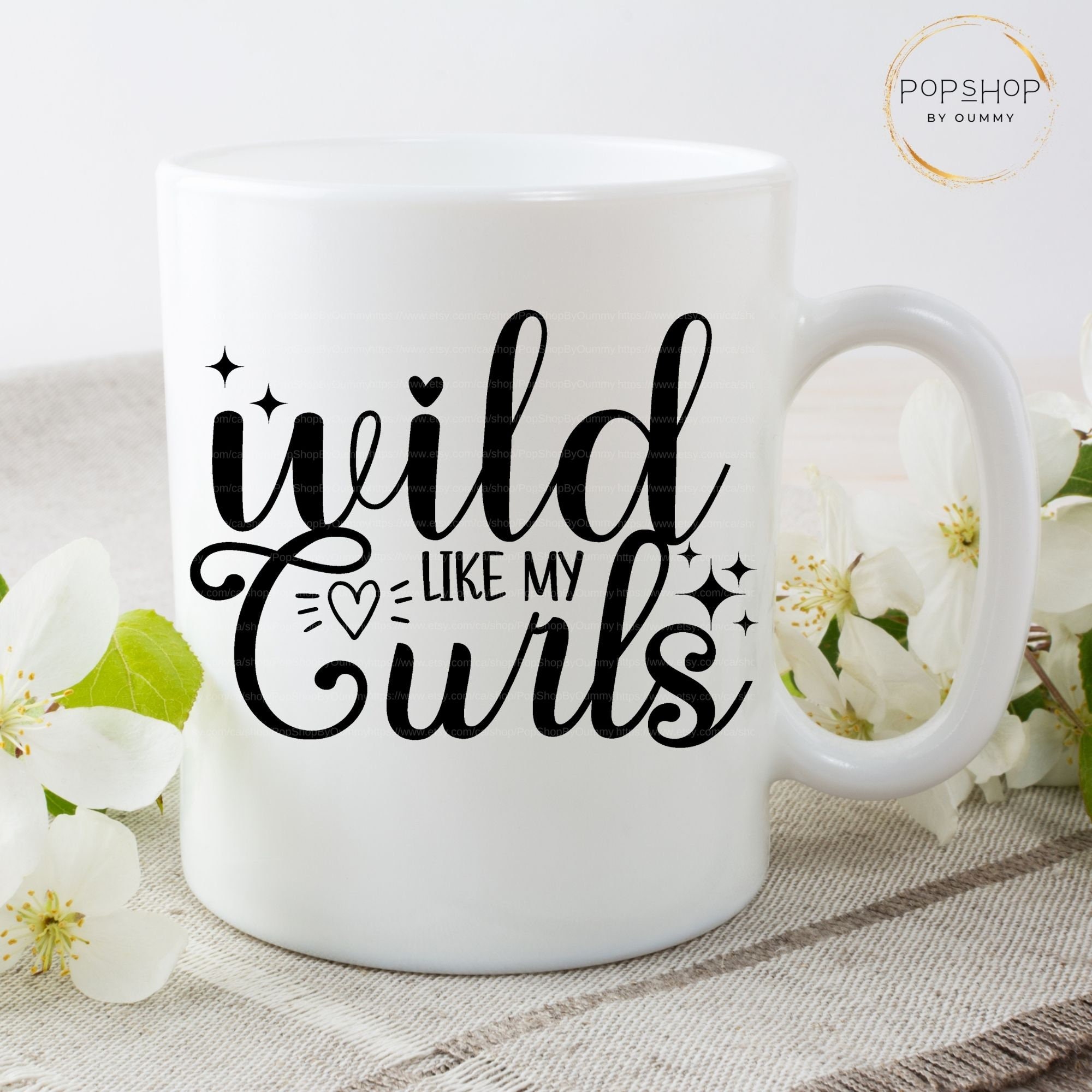 Wild Like My Curls SVG Funny Curly Hair Svg Afro Hair Svg - Etsy