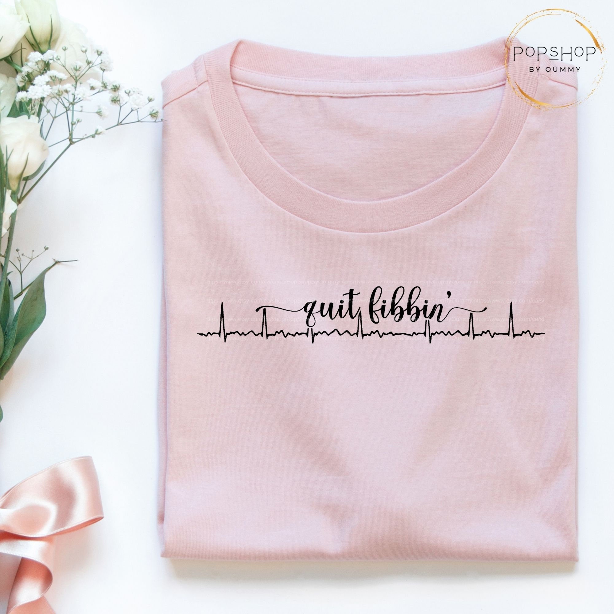 Quit Fibbin SVG Cardiologist Gift Svg Atrial Fibrillation - Etsy Canada