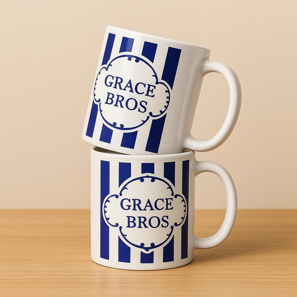 Are You Being Served? Grace Brothers Nostalgic Coffee Mug - Etsy