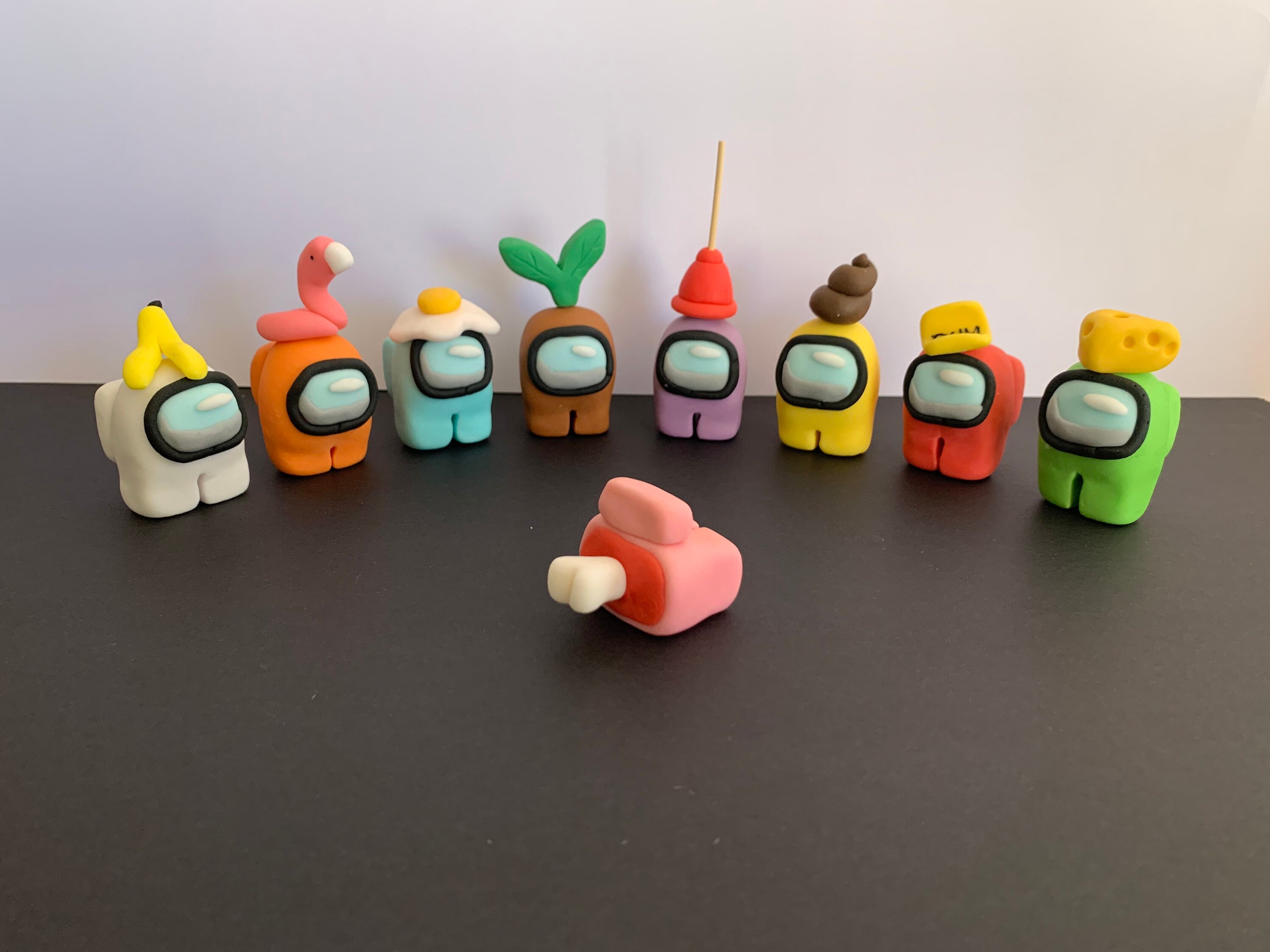 Edible Character Cake Toppers With Hats | Etsy Australia