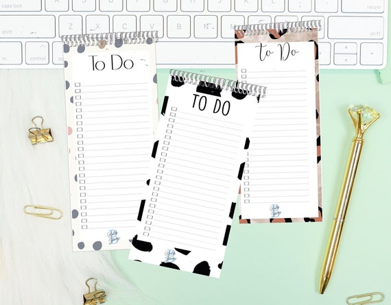 Personalised to Do List Notebook/notepad Thin Notebook Gift - Etsy