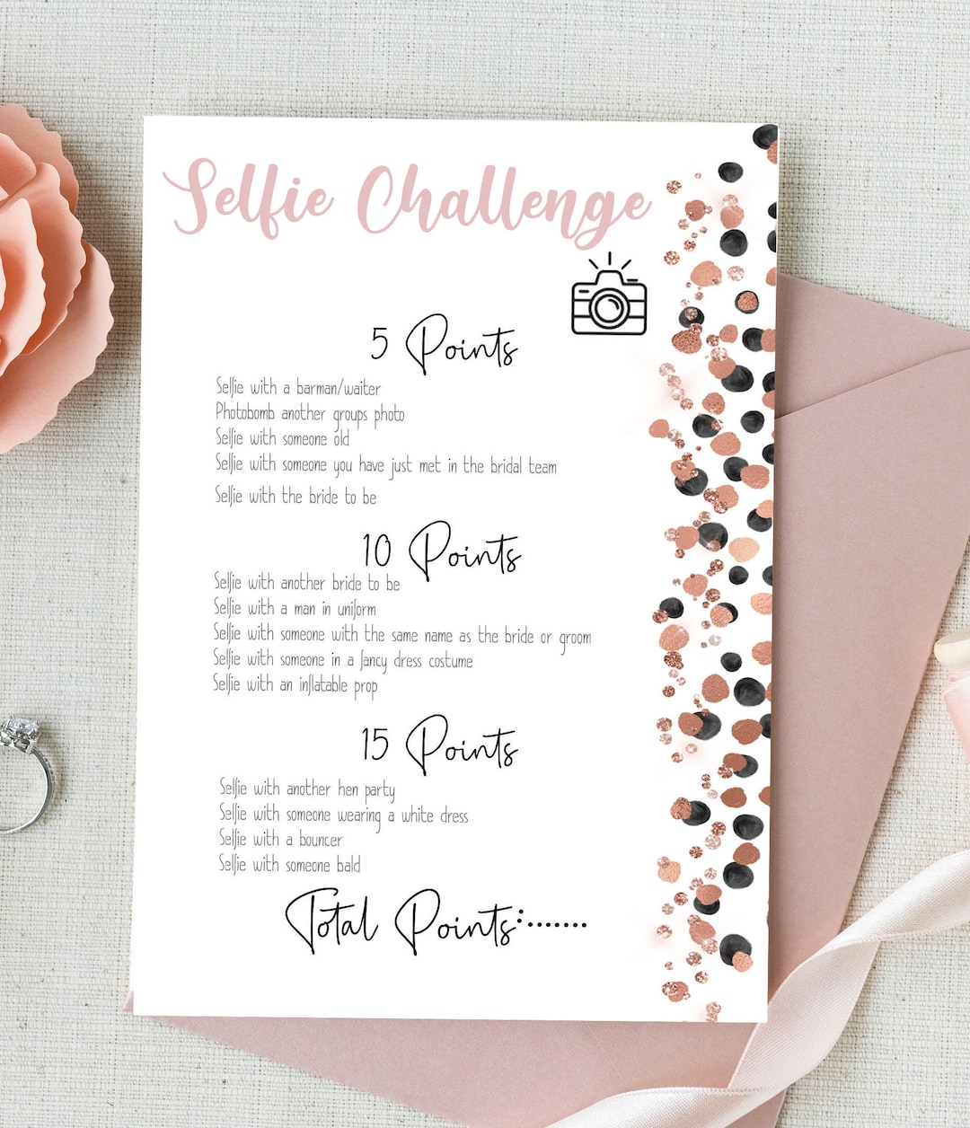 Hen Party Game,selfie Challenge, Card Hen Party Marilyn Range, Photo ...