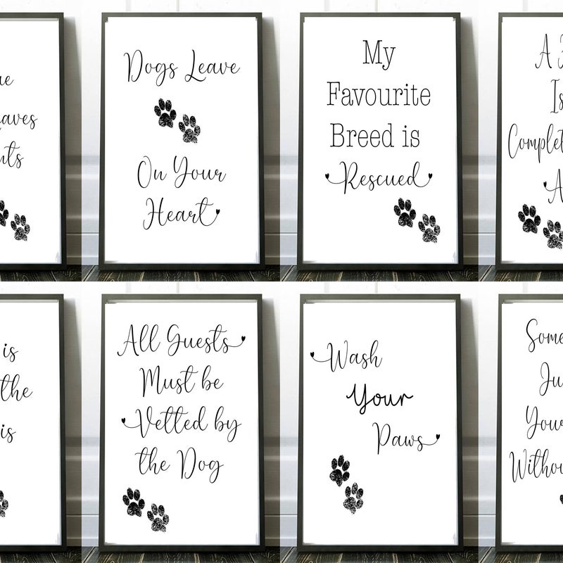 Dog Quote Print - Etsy