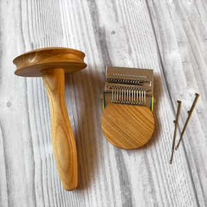 Darning Kit: Speedweve Darner Loom + Darning Mushroom + 2 Darner Ladder ...