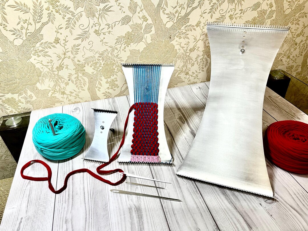Weaving Looms With Stand and Needles, Tapestry Weave Kit for Beginners ...