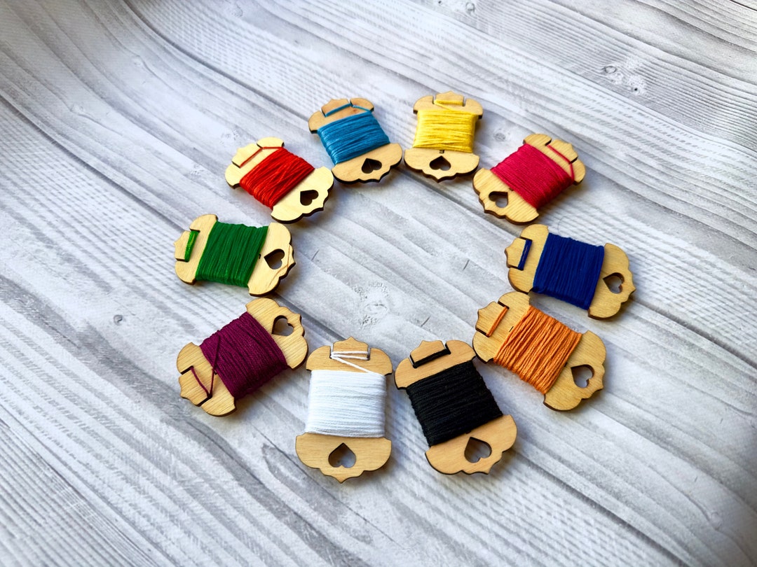 Darning Thread Set for Speedweve, Darning Thread With Bobbins ...