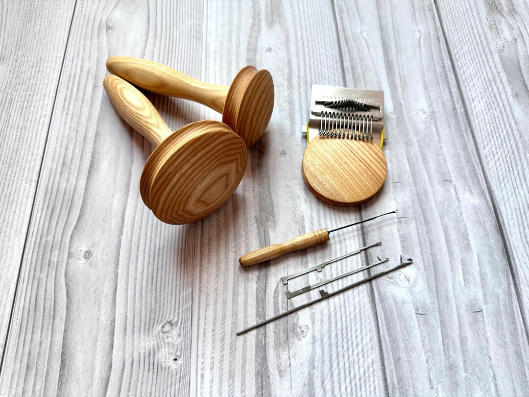 Darning Kit: Speedweve + 2 Darning Mushrooms + Darner Ladder Hook ...