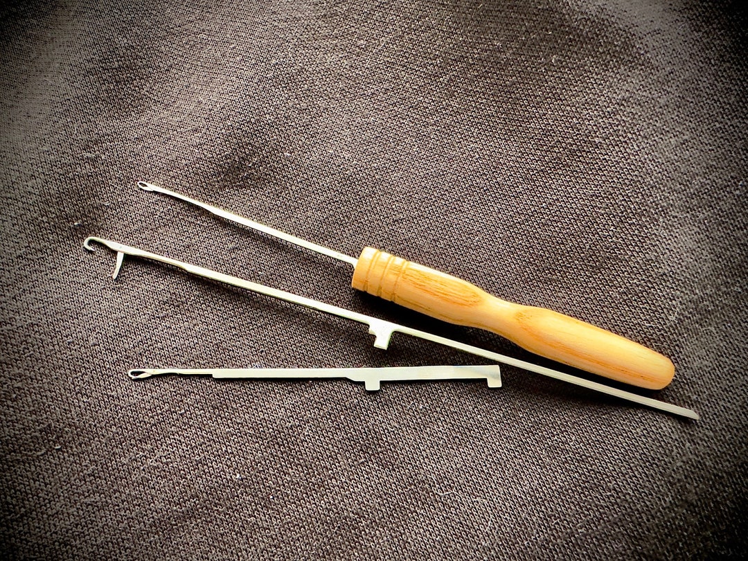 The Run Mender Latch Hook Repair Kit Ladder Darner Hook Set - Etsy