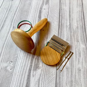 Darning Kit: Speedweve Darner Loom + Darning Mushroom + 2 Darner Ladder ...