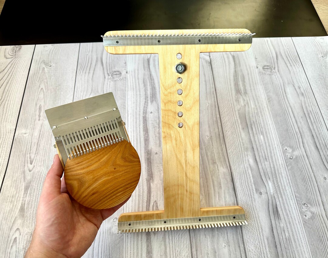 Weaving Craft Kit: Weaving Loom and Darning Loom, Small Hand Loom for ...