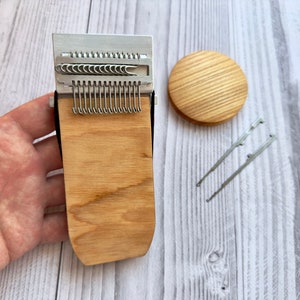 Speedweve Darning Kit 14 Hooks With Wooden Disc and Rectangular ...