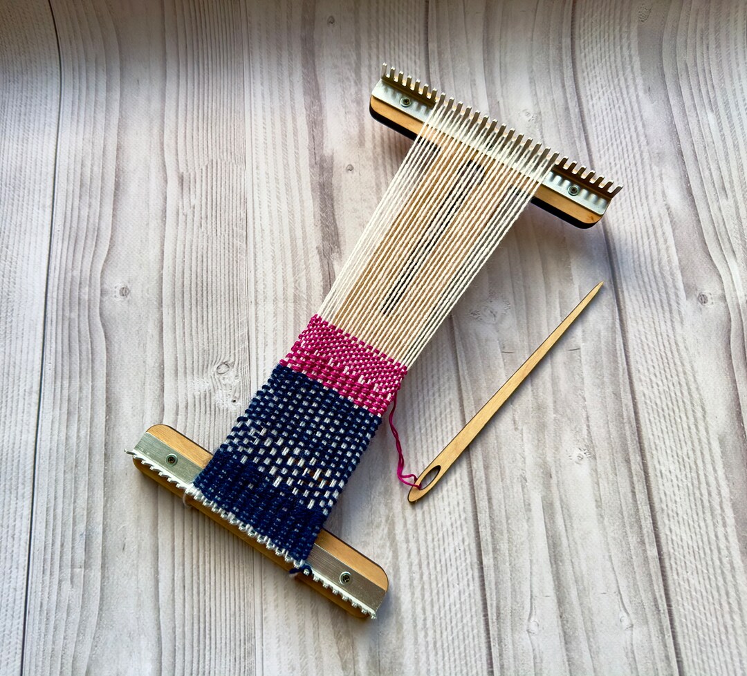 Weaving Loom 6.5 X 11.8, Table Loom, Small Hand Held Loom, Tapestry ...