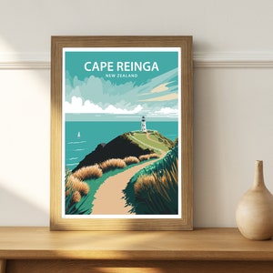 Cape Reinga Art Print | New Zealand | Wall Art | Cape Reinga | New ...
