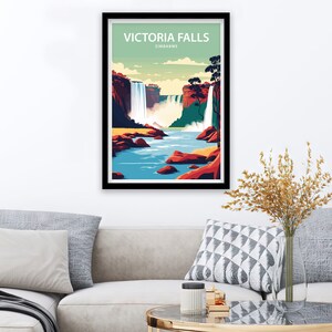 Victoria Falls Art Print | Victoria Falls Poster | Victoria Falls Print ...