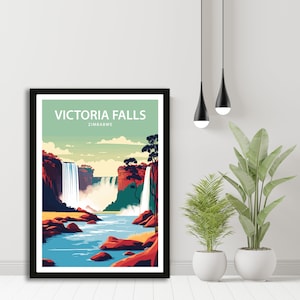 Victoria Falls Art Print | Victoria Falls Poster | Victoria Falls Print ...