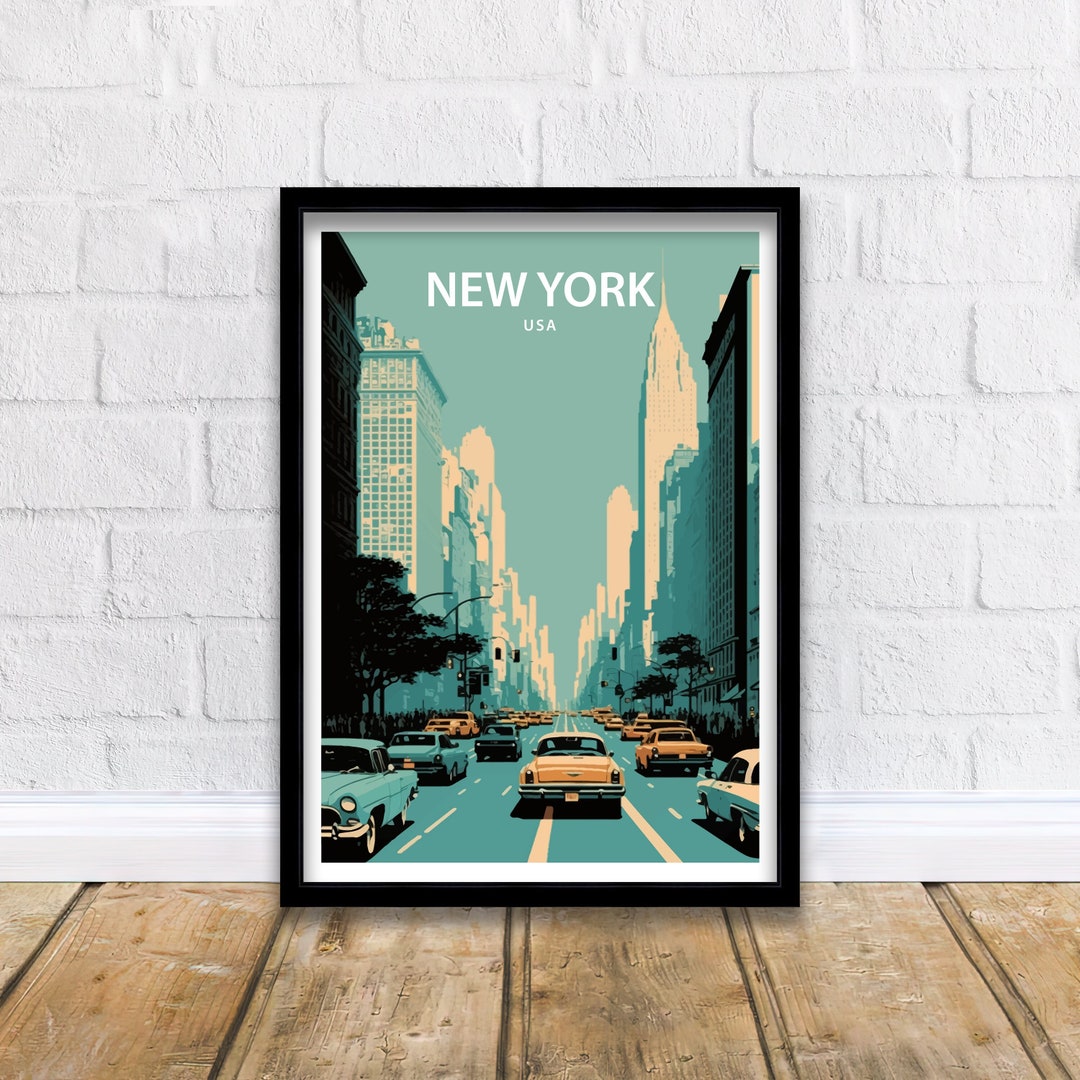 New York Art Print | New York City Print | New York Print | Wall Decor ...