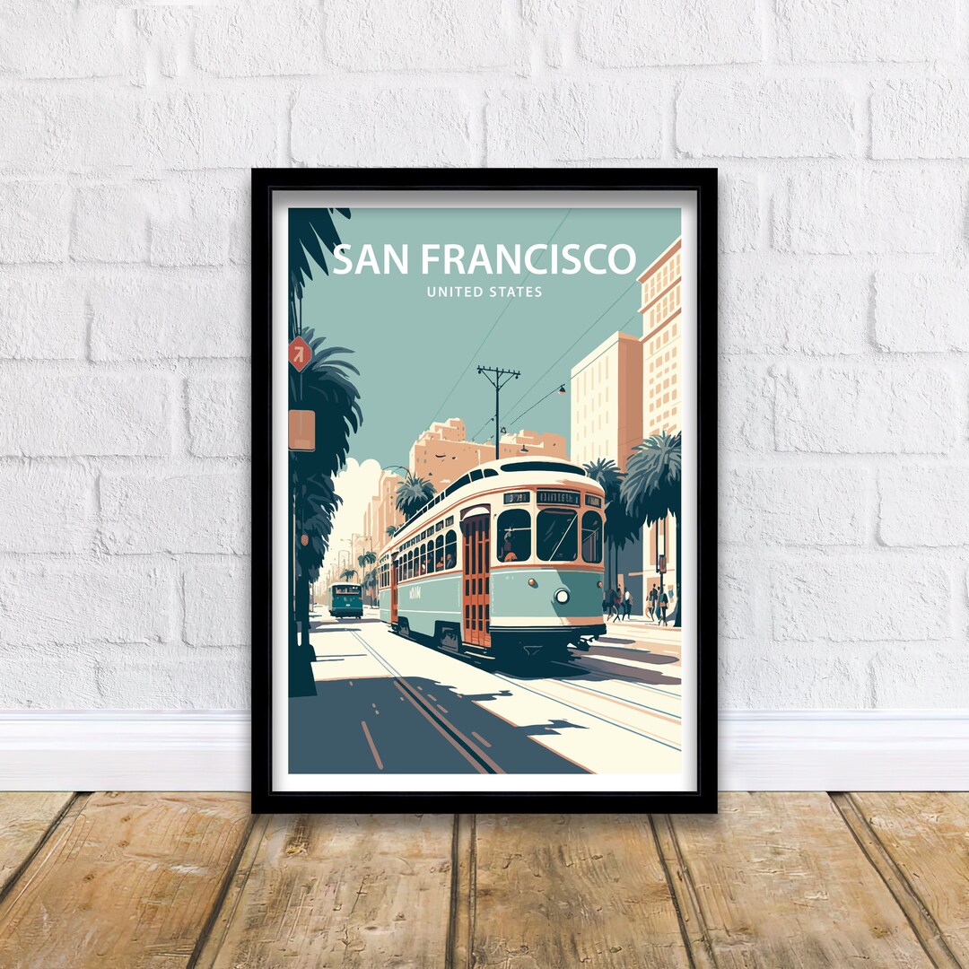 San Francisco Art Print | San Francisco Print | San Francisco | San ...