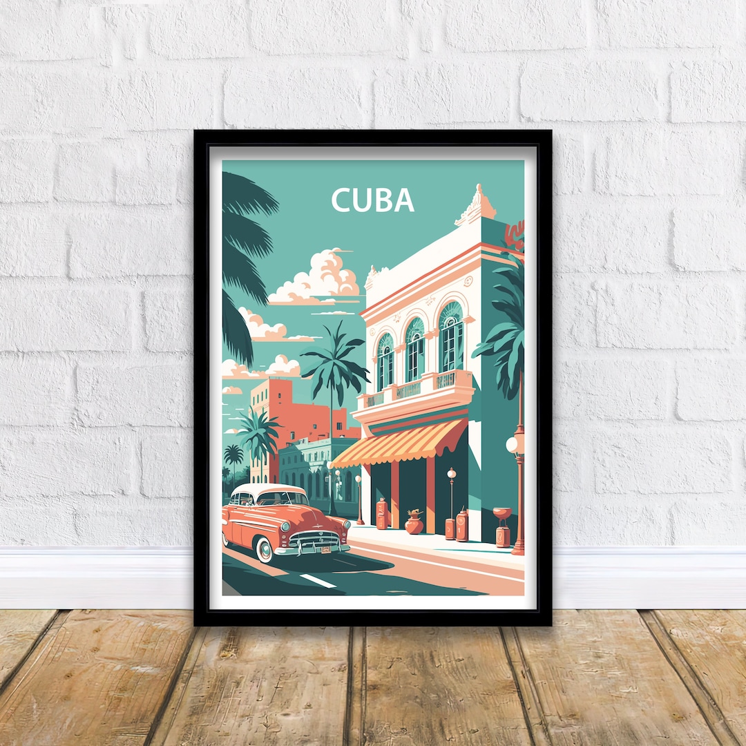 Cuba Art Print | Cuba Art Print | Cuba | Cuba Wall Art | Cuba Poster ...
