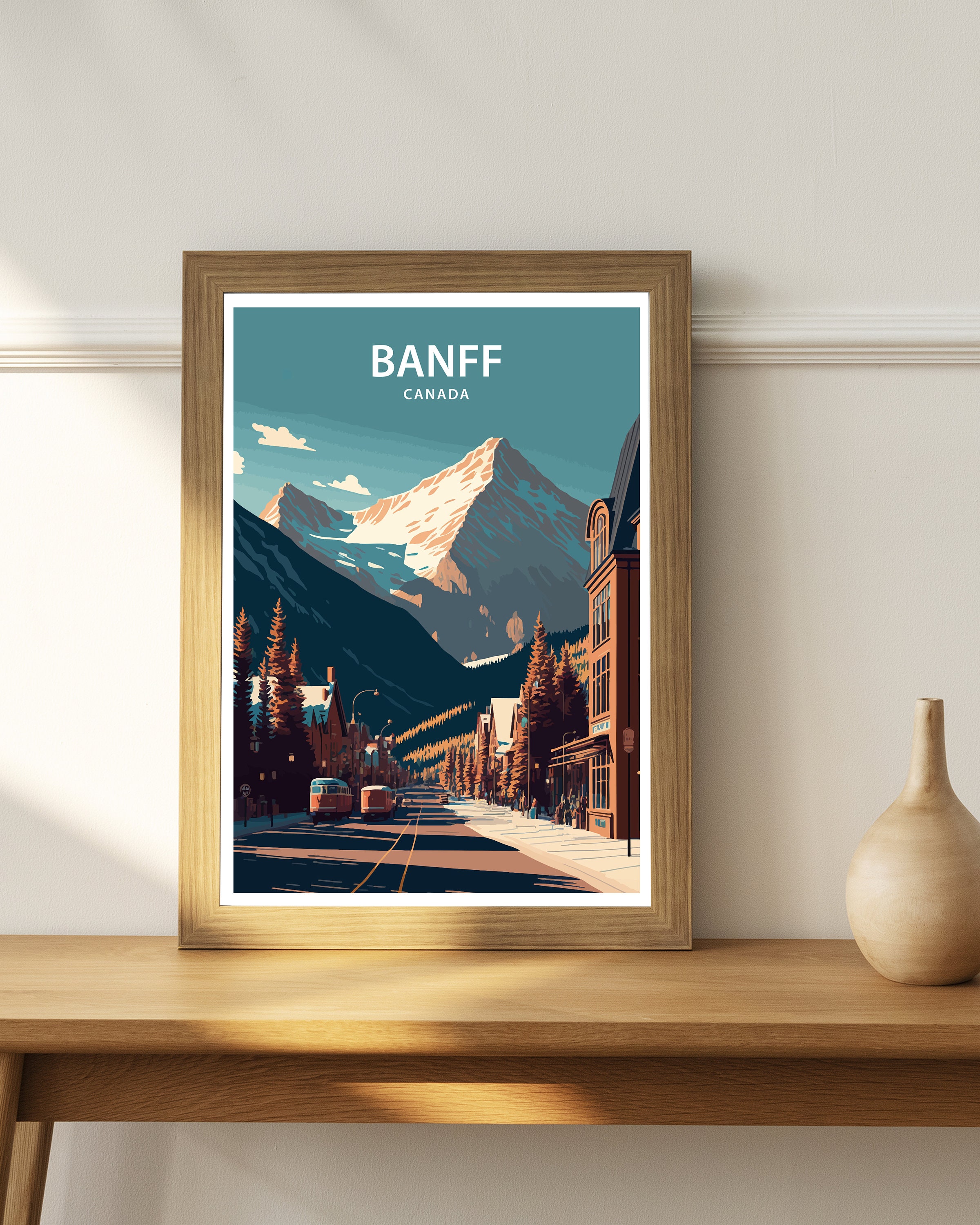 Banff Art Print | Banff National Park | Banff Wall Art | Banff Print ...