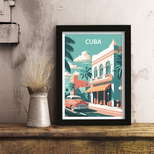 Cuba Art Print | Cuba Art Print | Cuba | Cuba Wall Art | Cuba Poster ...
