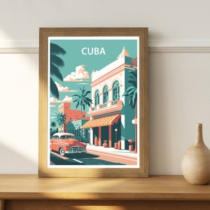 Cuba Art Print | Cuba Art Print | Cuba | Cuba Wall Art | Cuba Poster ...