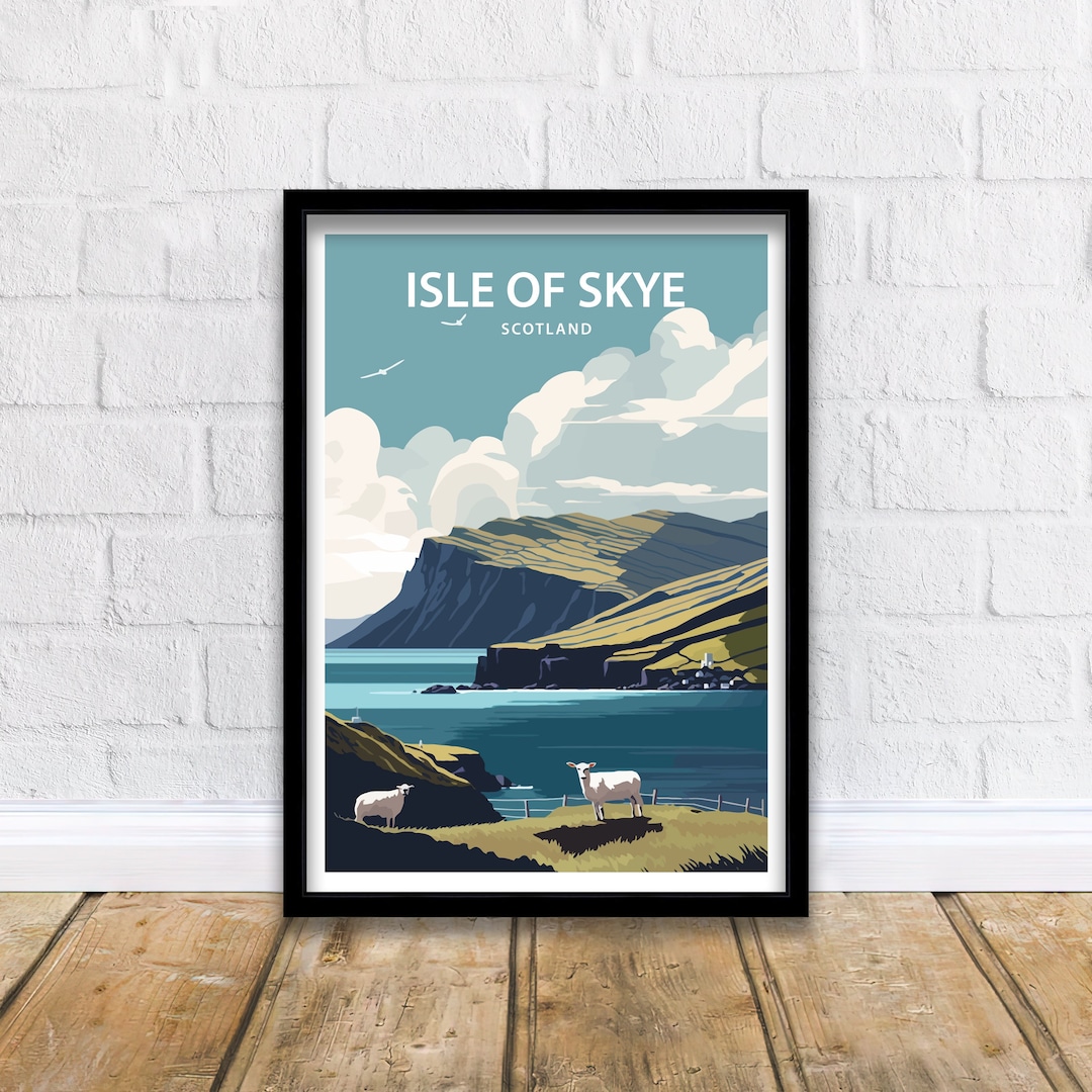 Isle of Skye Art Print | Scotland Print | Isle of Skye Art | Scotland ...