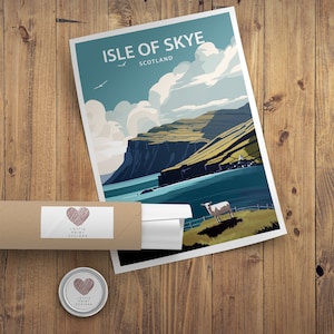 Isle of Skye Art Print | Scotland Print | Isle of Skye Art | Scotland ...