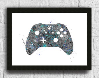 Xbox Controller Print - Etsy