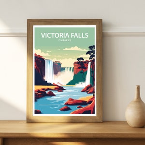 Victoria Falls Art Print | Victoria Falls Poster | Victoria Falls Print ...