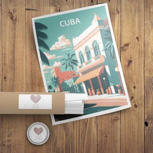 Cuba Art Print | Cuba Art Print | Cuba | Cuba Wall Art | Cuba Poster ...