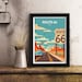 Route 66 Art Print | Route 66 | Route 66 Wall Decor| Route 66 Print ...