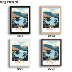 Ullswater Art Print | Ullswater Poster | Lake District | Lake District ...