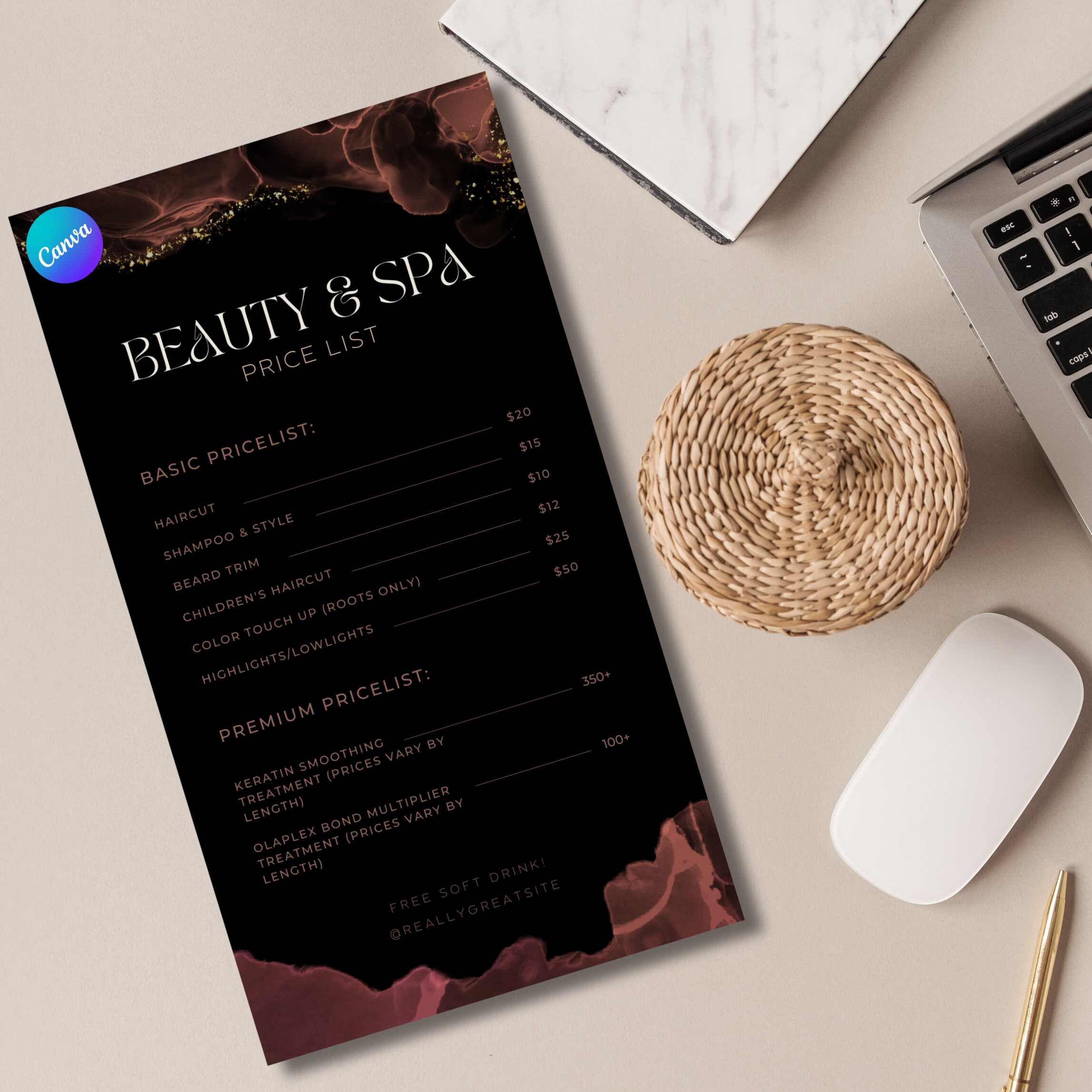 Price List | IG | Digital Flyer | Beauty | Menu | DIY | Flyer | Spa ...