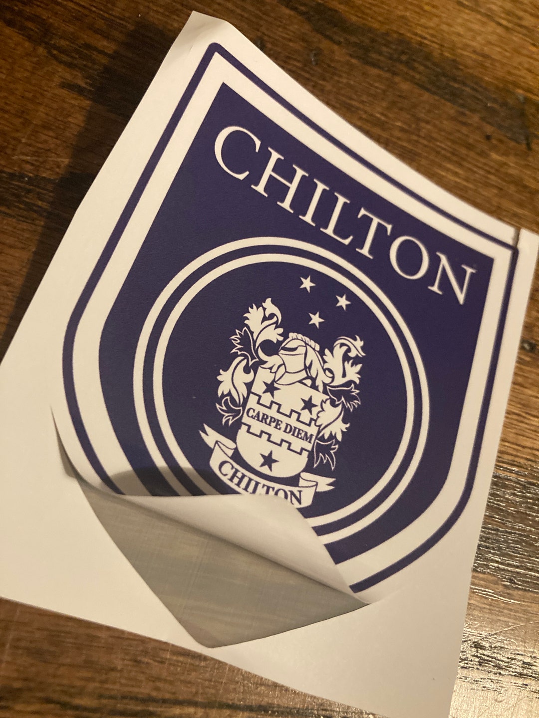 Chilton Crest Iron on Sticker | DIY Gilmore Private School Girl Uniform ...