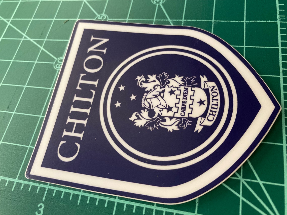 Chilton Crest Vinyl Decal W/ FREE SHIPPING Gilmore Sticker - Etsy
