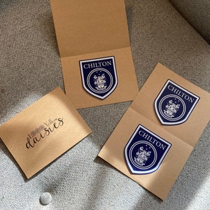 Chilton Crest Vinyl Decal W/ FREE SHIPPING | Gilmore Sticker Dishwasher ...