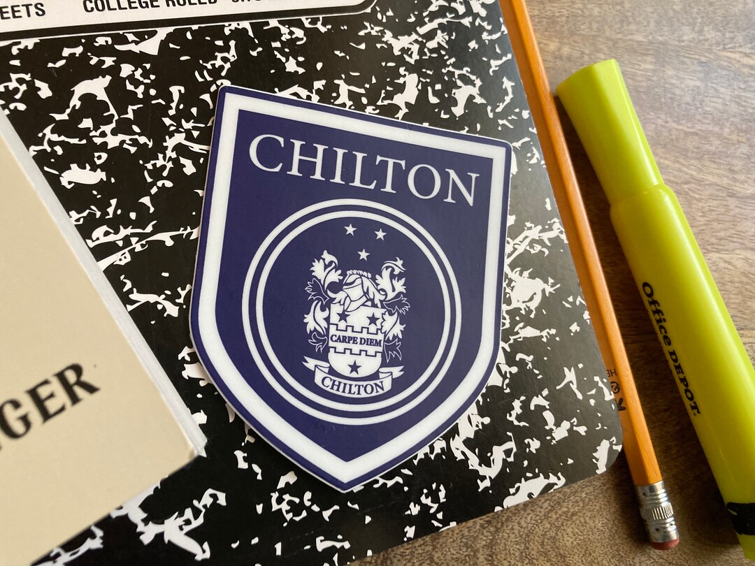 Chilton Crest Vinyl Decal W/ FREE SHIPPING | Gilmore Sticker Dishwasher ...