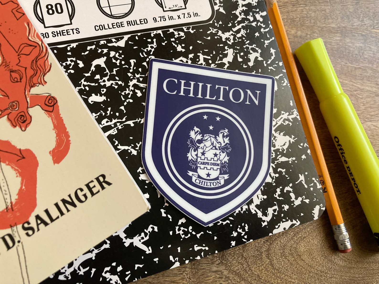 Chilton Crest Vinyl Decal W/ FREE SHIPPING Gilmore Sticker - Etsy