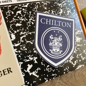Chilton Crest Vinyl Decal W/ FREE SHIPPING | Gilmore Sticker Dishwasher ...
