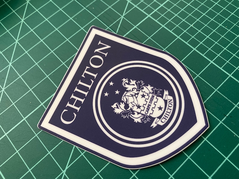 Chilton Crest Vinyl Decal W/ FREE SHIPPING Gilmore Sticker - Etsy