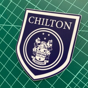 Chilton Crest Vinyl Decal W/ FREE SHIPPING | Gilmore Sticker Dishwasher ...