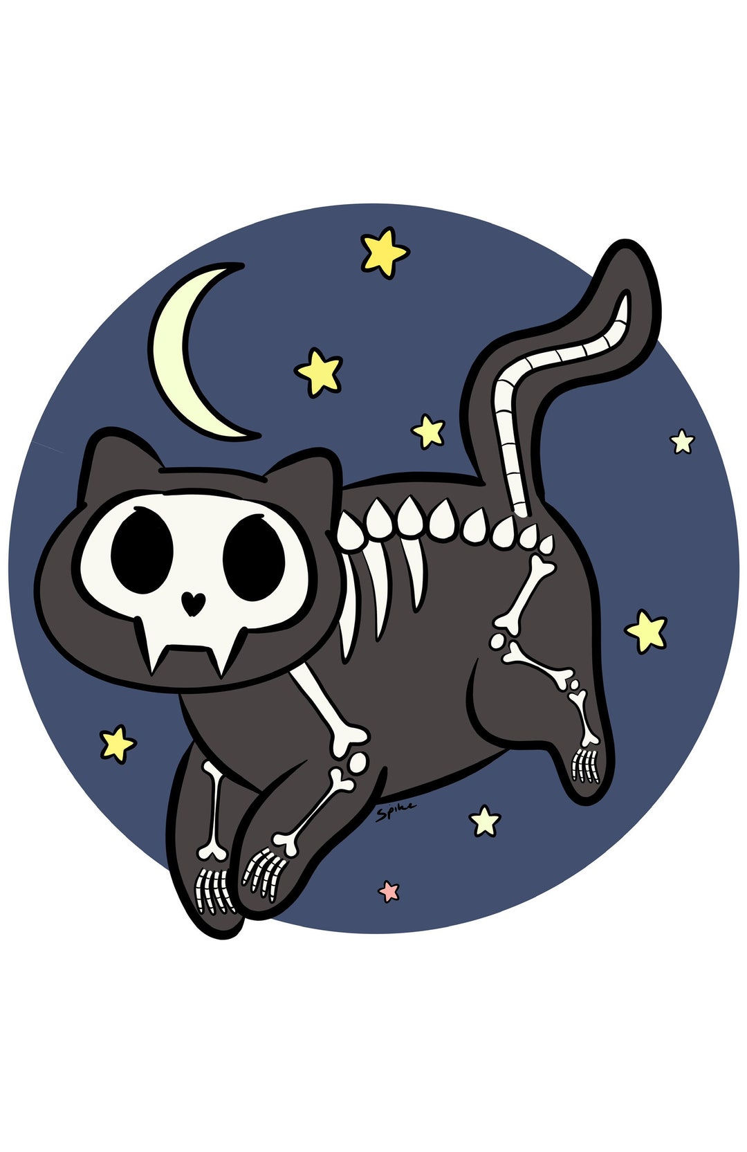 Death Kitty Digital Copy - Etsy