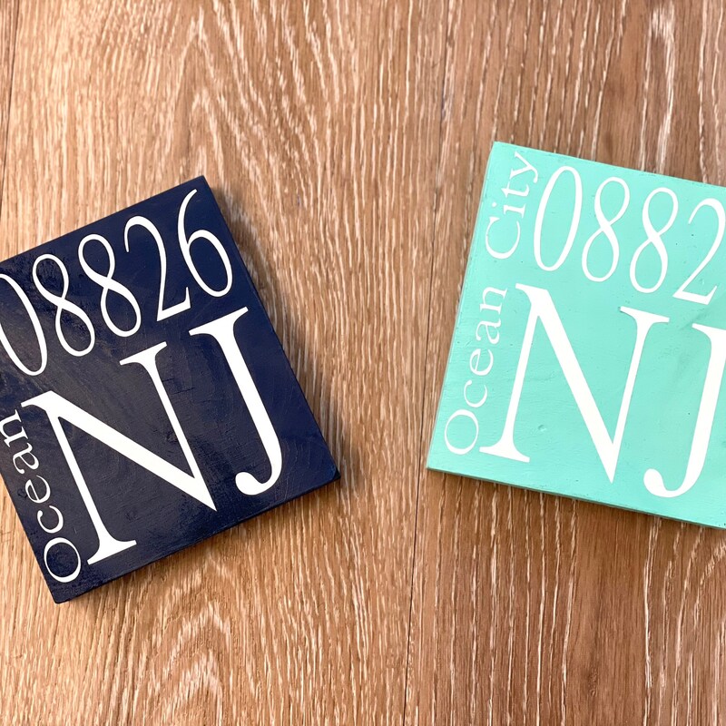 Zip Code Signs - Etsy