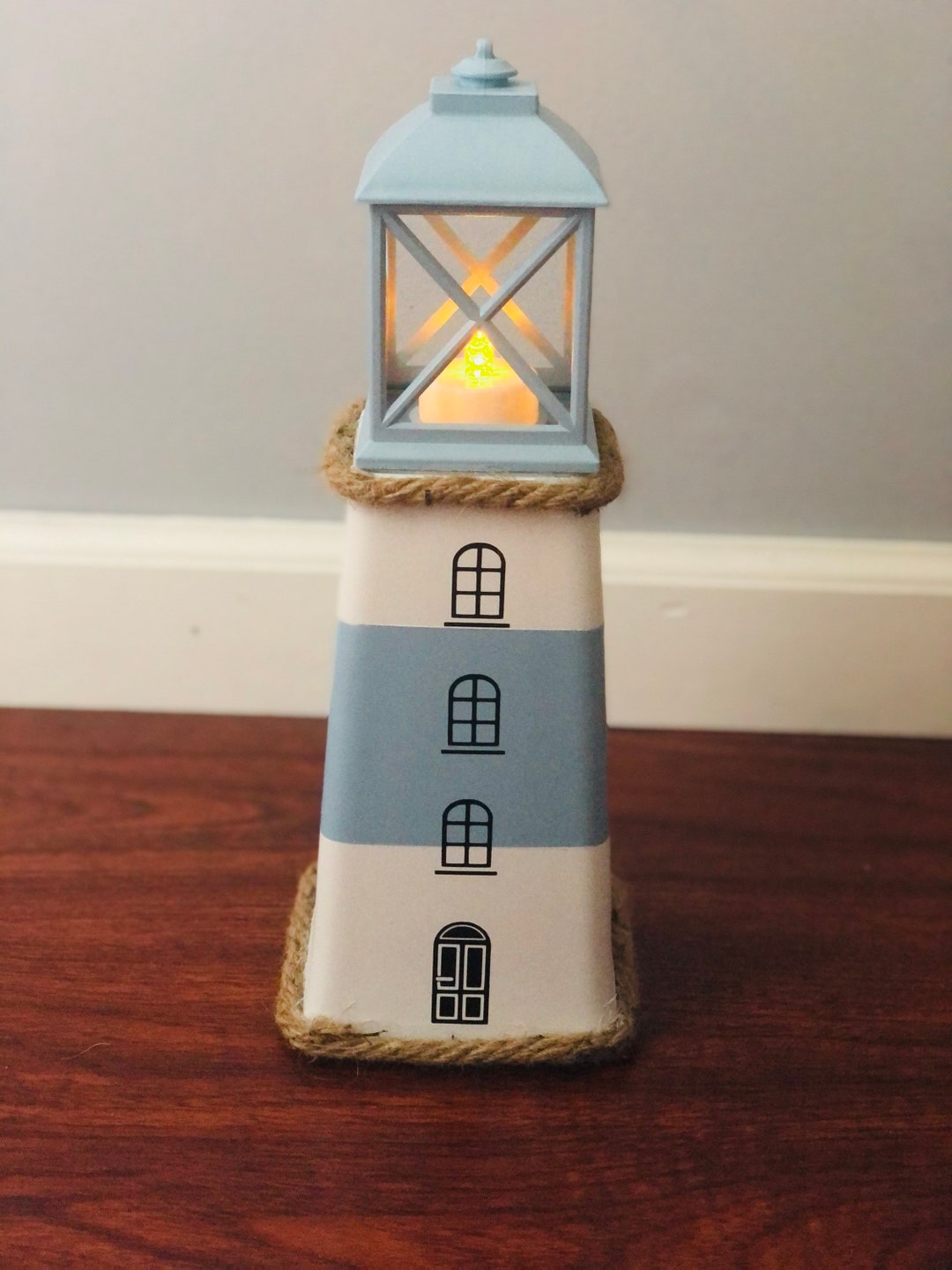 Decorative Lighthouse, Lighthouse Decor, Nautical Lighthouse Decor ...